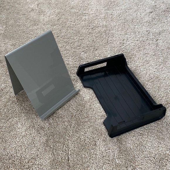 Office | Plastic Book Stand Plastic Stackable Tray | Poshmark